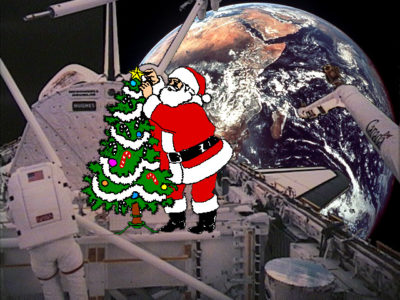 Santa in space – Physics says what?