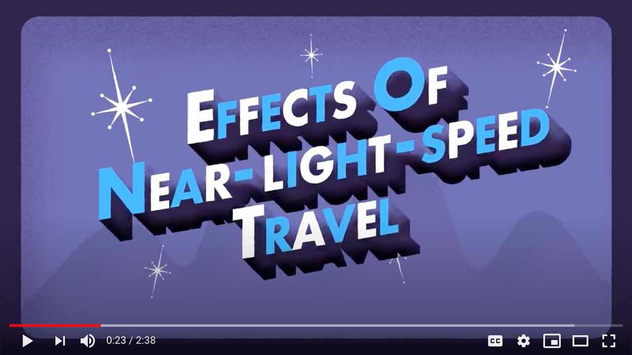 Sightseeing near the speed of light – realistic simulation – Physics ...